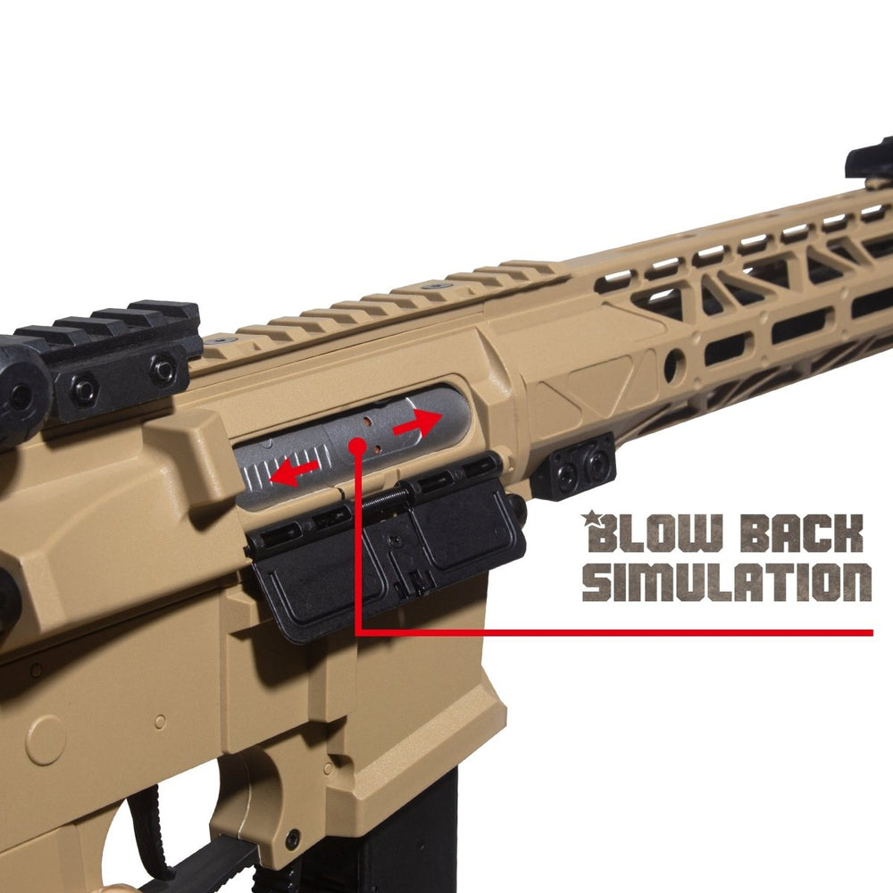 EMERBU Modified Gel Ball Blaster Gun ARP9 Extended(Tan)