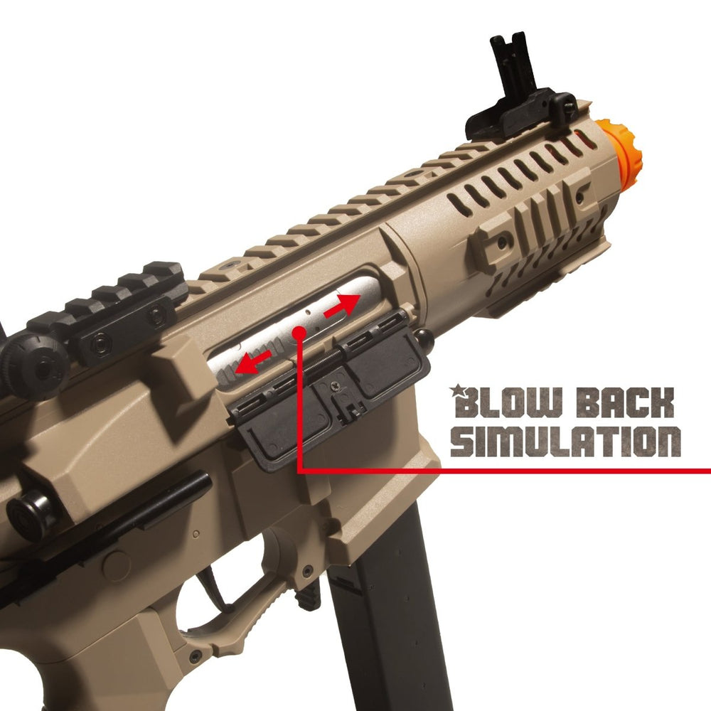 EMERBU Modified Gel Ball Blaster Gun ARP9(Tan)
