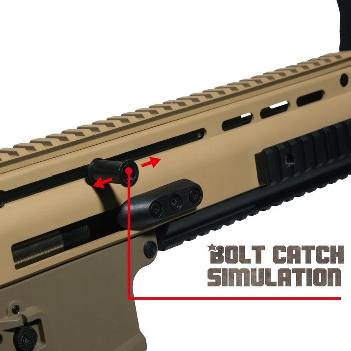 EMERBU Modified Gel Ball Blaster Gun SCAR