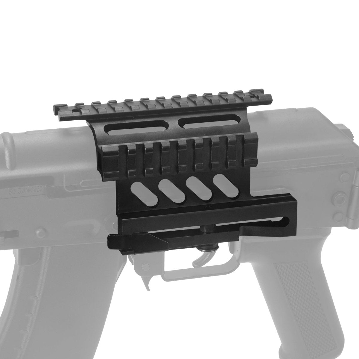 Metal Rail with Side Rail for AK105, AK74