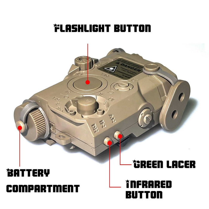 PEQ-15 PRO Battery Box(Tan)